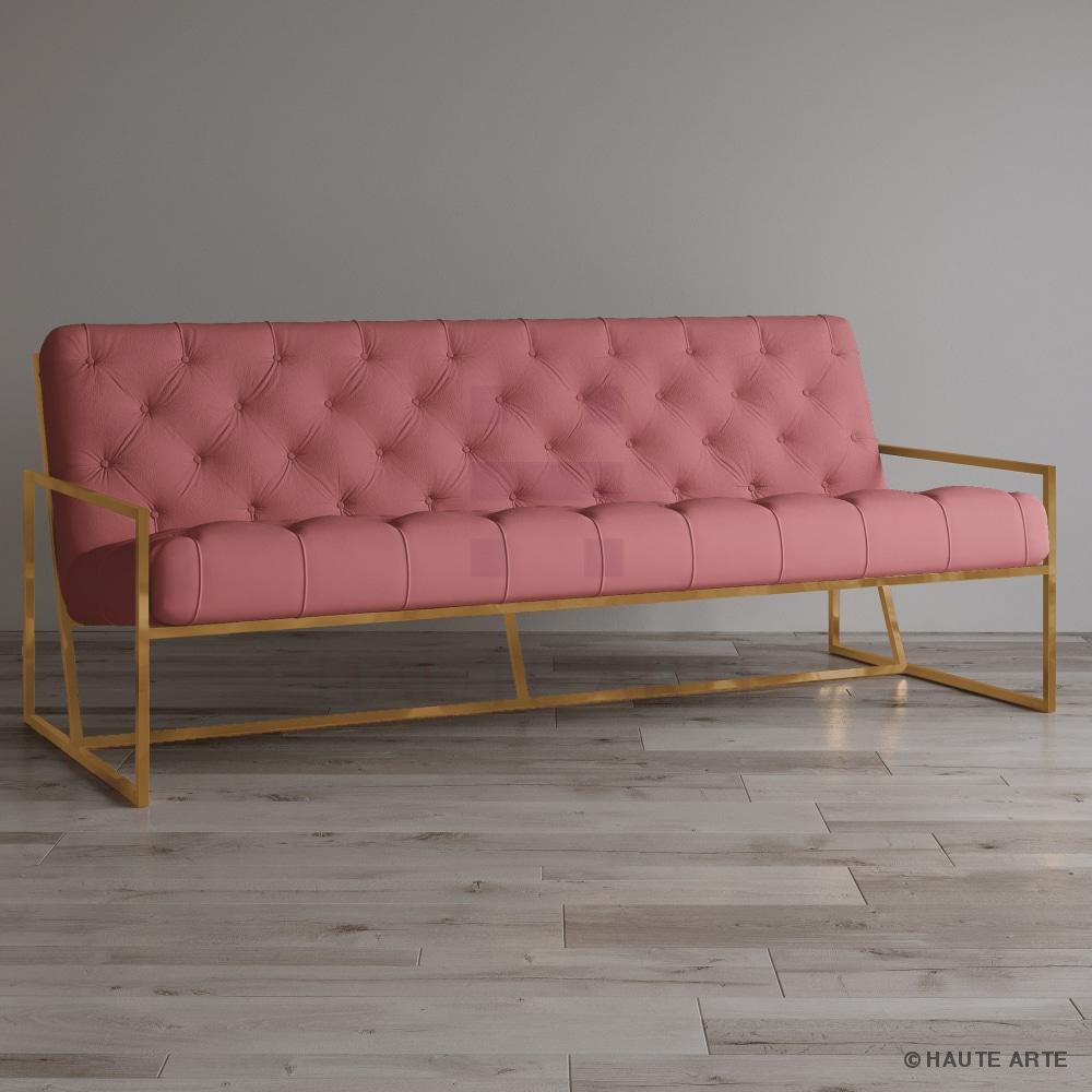 Dusty Rose Sofa | Luxury Home Décor– HAUTE ARTE