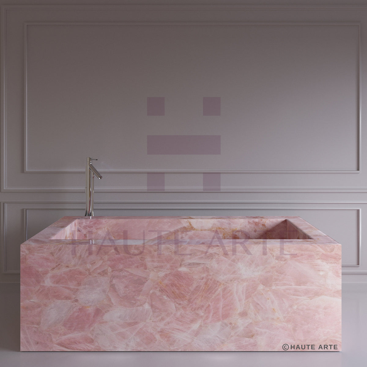 Rose Quartz Bathtub– HAUTE ARTE